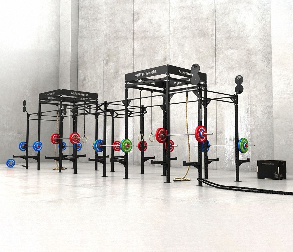 Ejemplo configuración Jaula modelo M16 AFW | Etenon Fitness