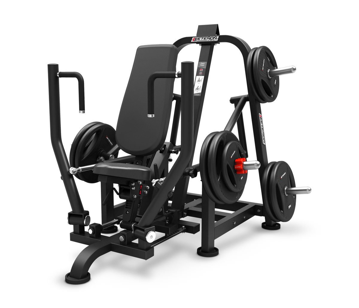Press de Pecho Vertical con Regulación Etenon | Etenon Fitness